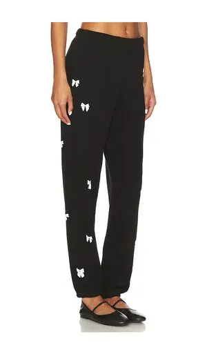 Lauren Moshi Puff Bow Sweatpants