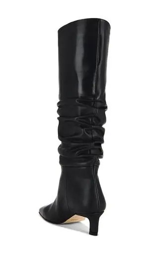 ALOHAS Kalila Ruched Leather Boot