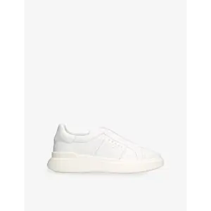Hogan Fascia Leather Trainers - White