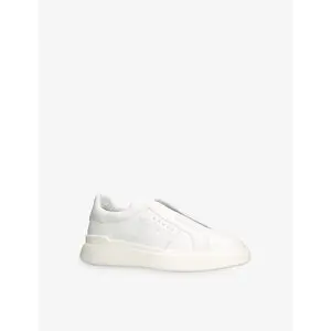 Hogan Fascia Leather Trainers - White