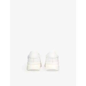 Hogan Fascia Leather Trainers - White
