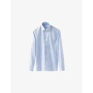 eton men's contemporary fit signature twill dress shirt reviews Eton Medallion Signature Twill Contemporary Shirt main image 0