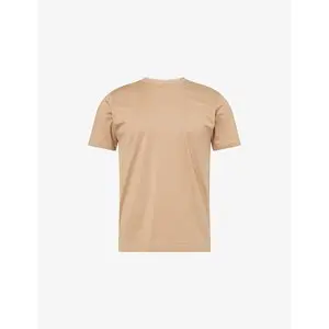 Sunspel Riviera Short-sleeve Cotton-jersey T-shirt - Dune