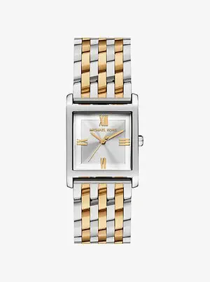 Michael Kors Petite Georgie Two-tone Watch - Silver