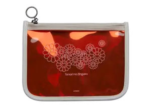 TAKASHI MURAKAMI Kaikai Kiki Flower Pouch Orange