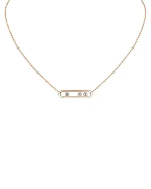 Messika Diamond Move Necklace - Pink Gold