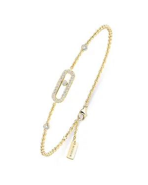 Messika Diamond Move Uno Pave Bracelet - Gold