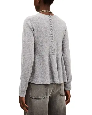 Ba&sh Salama Sweater - Heather Grey