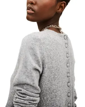 Ba&sh Salama Sweater - Heather Grey