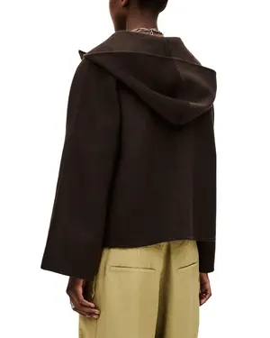 Ba&sh Kove Coat - Chocolate