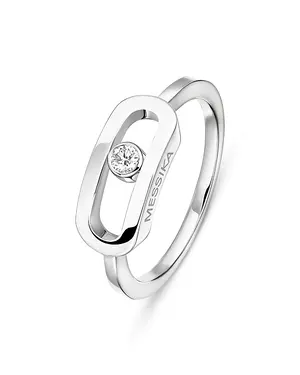 Messika Diamond Move Uno Ring - White Gold
