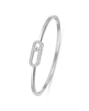 Messika Diamond And 18k Bracelet - White Gold