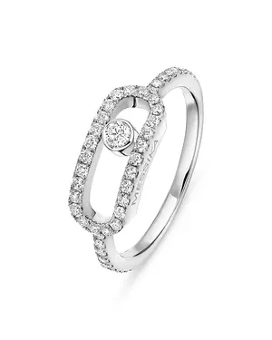 Messika Diamond And 18k Ring - White Gold