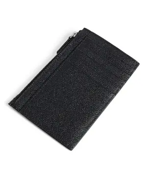 Balenciaga Passport Long Coin And Card Holder - Black