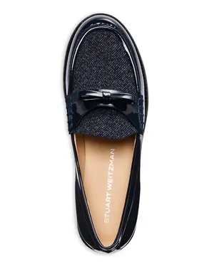 STUART WEITZMAN Lottie Bow Loafers