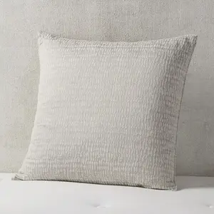 HUDSON PARK COLLECTION Abstract Speckle Euro Sham Set Exclusive - Grey