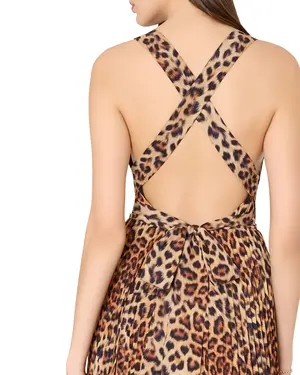 MILLY Oria Leopard Dress