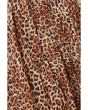 MILLY Oria Leopard Dress