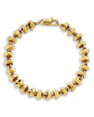 BLOOMINGDALE'S Bead Link Bracelet In 14K Yellow Gold