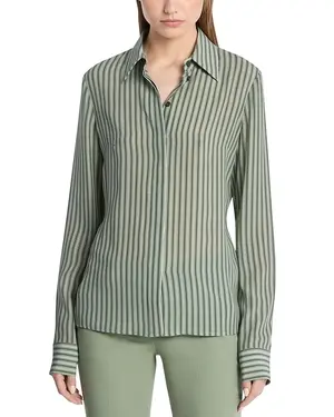Michael Kors Striped Shirts For Women