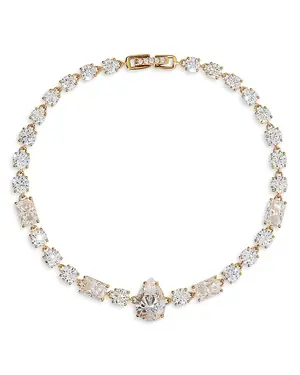 Nadri Everleigh Cubic Zirconia Flex Bracelet - Gold