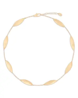 Marco Bicego 18k Yellow Lunaria Twist Necklace - Gold