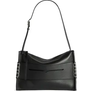 JW Anderson Loafer Suede Messenger Bag - Black