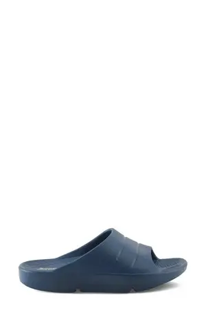 SPRING STEP SHOES Shamak Slide - Navy