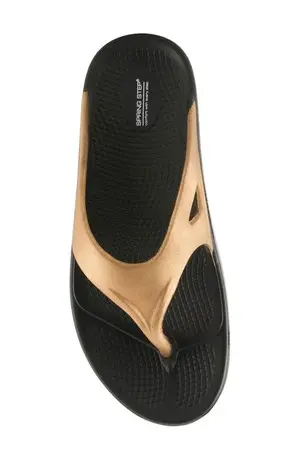 SPRING STEP SHOES Osmar Flip Flop - Bronze Multi