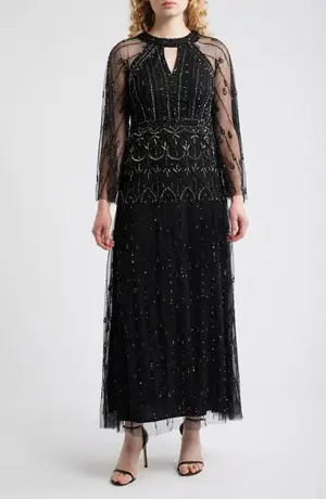 Pisarro Nights Long Sleeve Evening Dresses