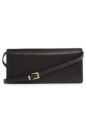 TOM FORD Leather East/west Shoulder Bag - Black