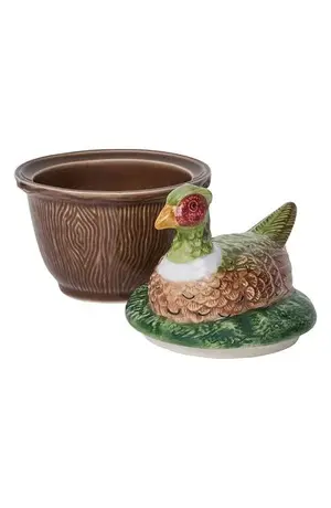 JULISKA Forest Walk Pheasant Covered Bowl