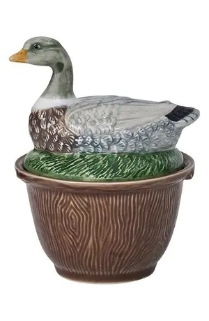 JULISKA Forest Walk Duck Covered Bowl - Multi