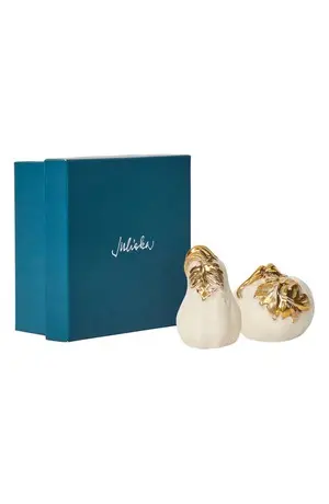 JULISKA Forest Walk Pumpkin Salt & Pepper Shakers