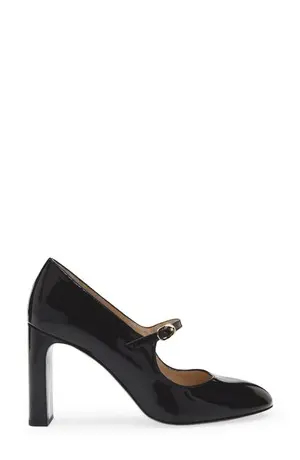 STUART WEITZMAN Babette Mary Jane 85 Pump - Black