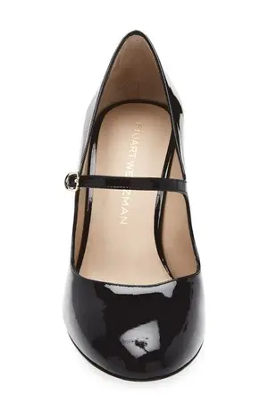 STUART WEITZMAN Babette Mary Jane 85 Pump - Black