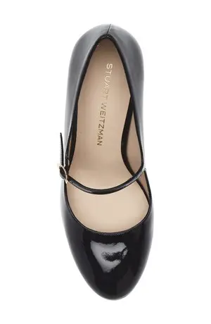 STUART WEITZMAN Babette Mary Jane 85 Pump - Black