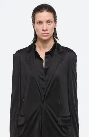 Helmut Lang Fluid Liquid Classic Blazer