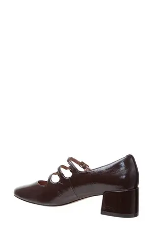Linea Paolo Mariana Mary Jane Pump - Chocolate