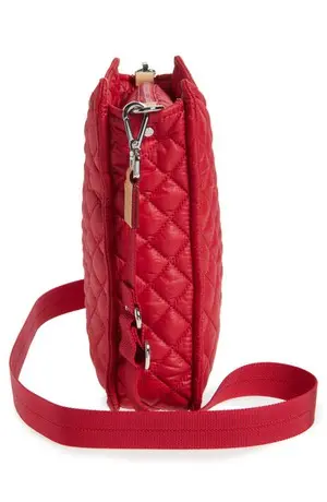 Mz Wallace Quilted Nylon Box Crossbody Bag