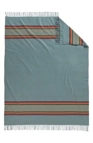 Pendleton 5th Avenue Throw Blanket - Green Heather