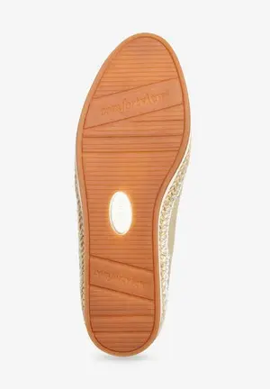 COMFORTVIEW Spencer Floral Slip-on Flat - New Khaki