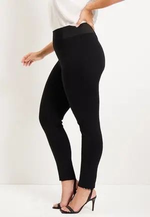 JUNE + VIE Formfit Classic Ponte Pant