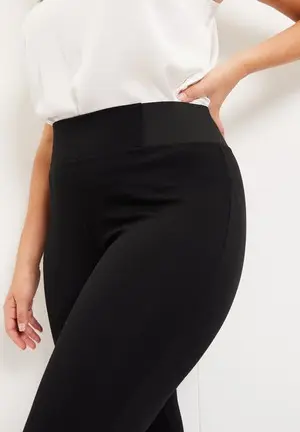 JUNE + VIE Formfit Classic Ponte Pant