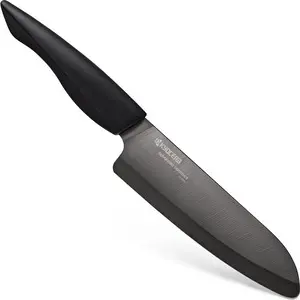 KYOCERA Innovation® 6-inch Ceramic Chef's Santoku Knife - Black