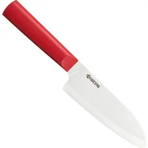 KYOCERA Innovation® 5.5-inch Ceramic Santoku Knife - Red