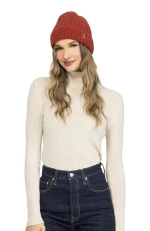 Gorski Cashmere Beanie - Red