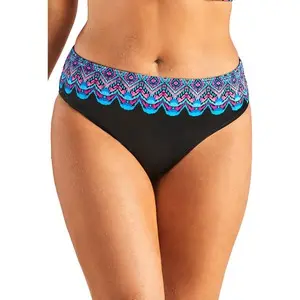 SWIMSUITS FOR ALL Hipster Swim Brief - Fiesta
