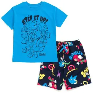 SEGA T-shirt & Mesh Shorts Set - Blue
