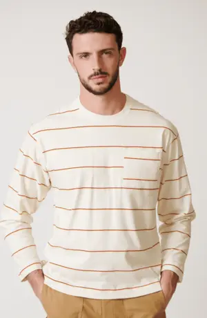 LEISURE LAB Long Sleeve Box T - Caspian
